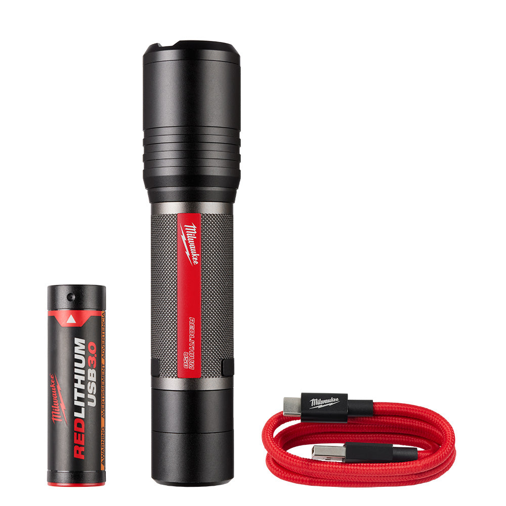REDLITHIUM™ USB 2,000 Lumen Slide Focus Flashlight - Minooka, IL ...