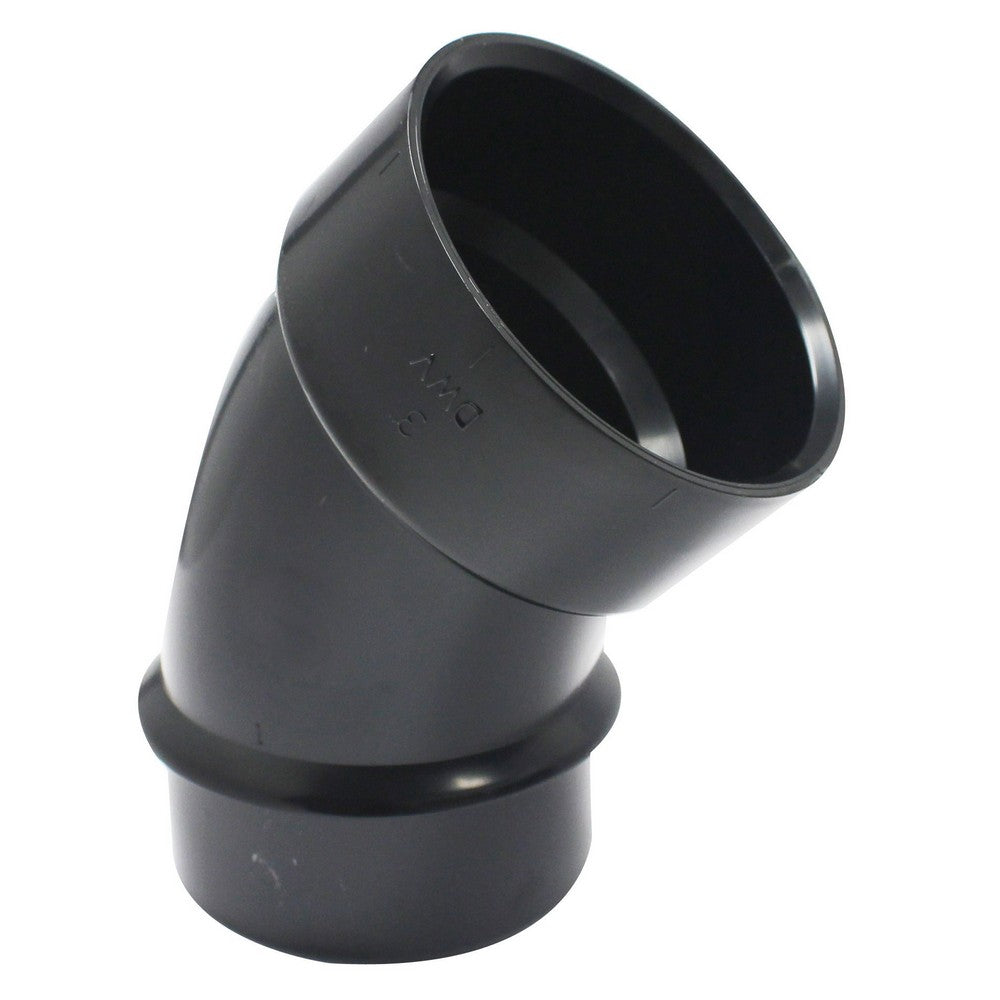 Canplas PVC ABS DWV 45 Degree PVC Street Elbow Spigot x Hub - Minooka ...