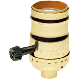 Incandescent Metal Shell Medium Base 3-Way Lampholder, 250-Watt, 250 ...