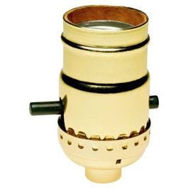 Incandescent Metal Shell Medium Base Lampholder, 660-Watt, 250-Volt ...